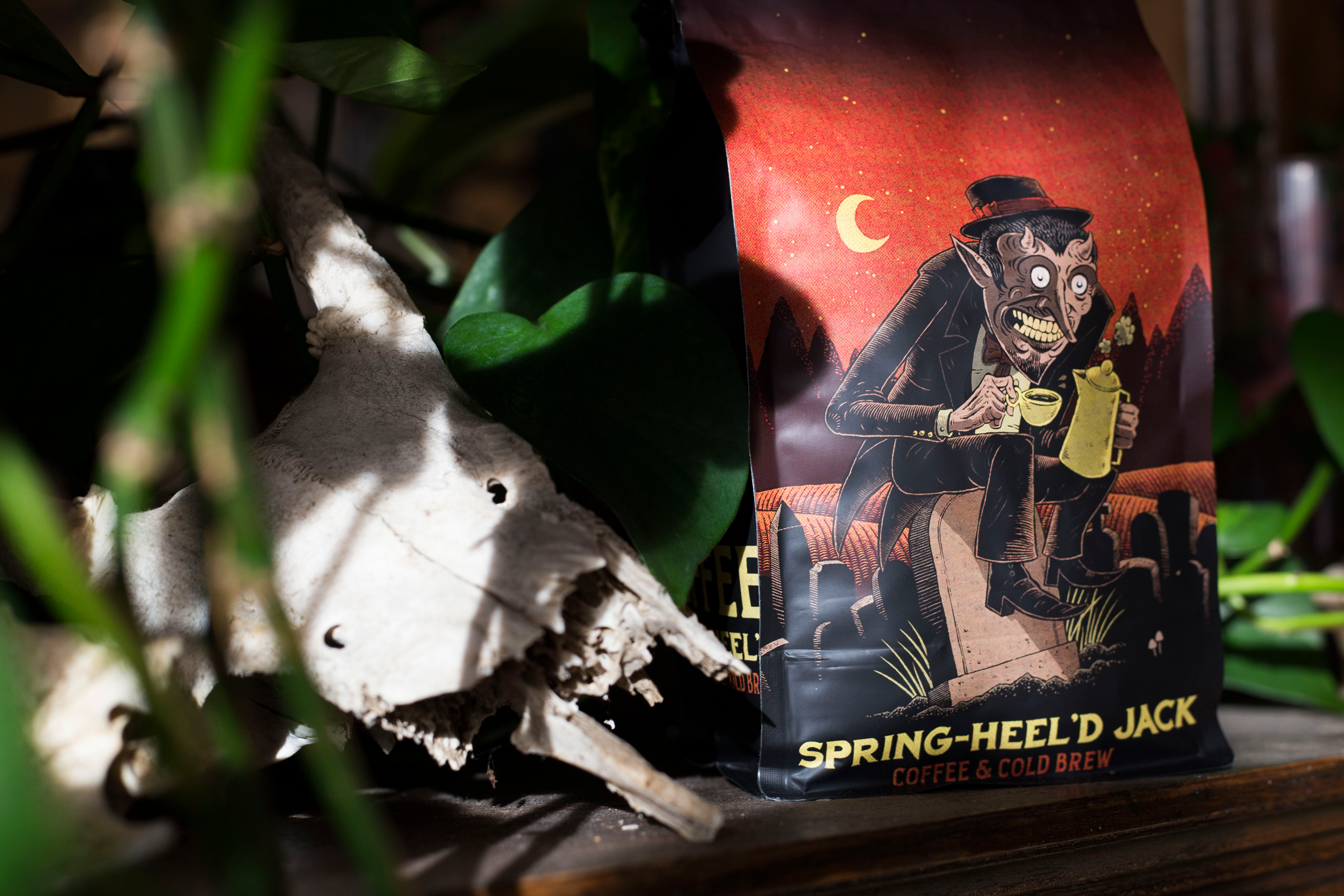 BUY BEANS! – Spring-Heel'd Jack Coffee